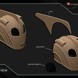 Rocketeer Helmet (stl File - Digital Download Only) - Etsy