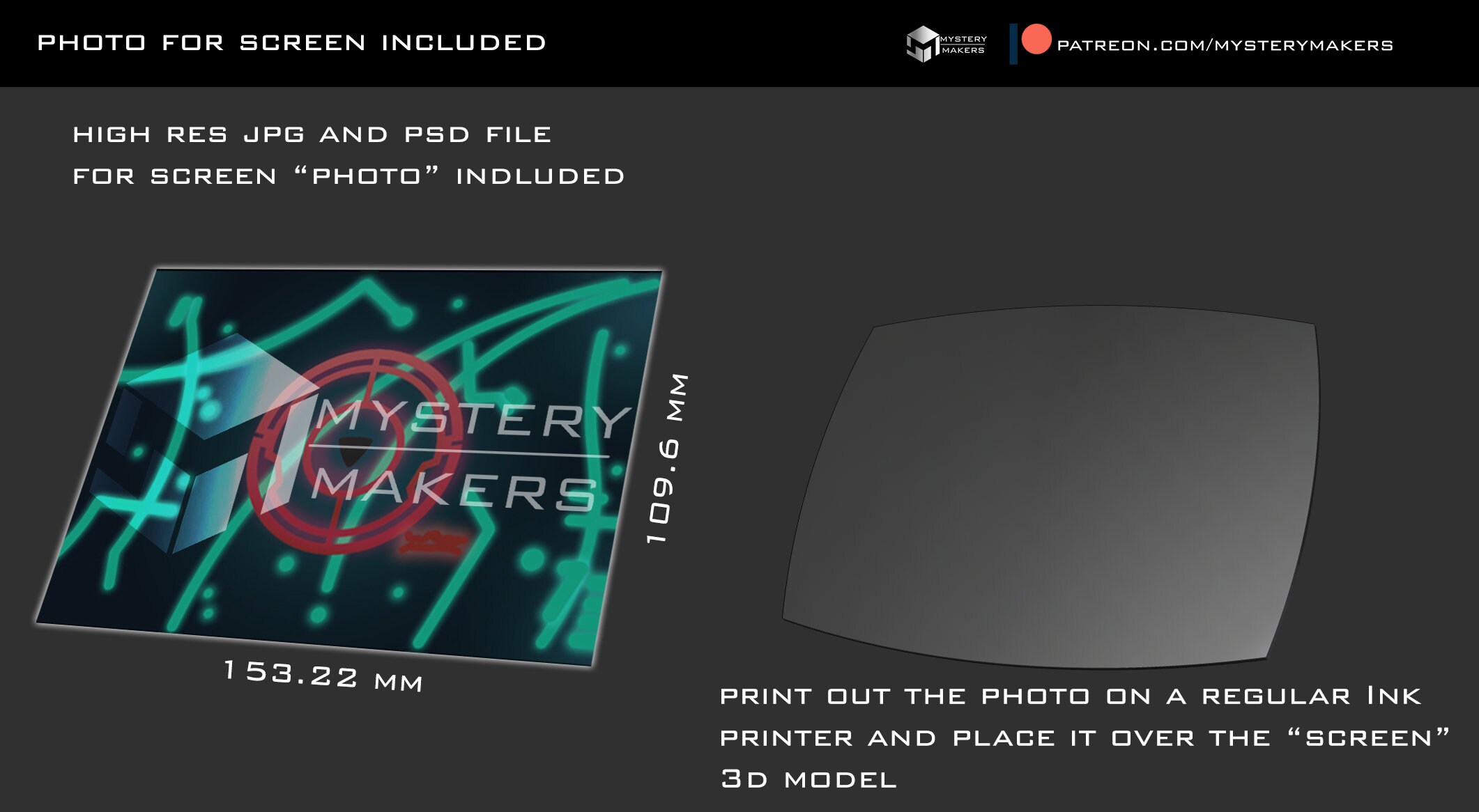 Jedi Viewscreen / Tracker Stl Files Digital Download Only - Etsy