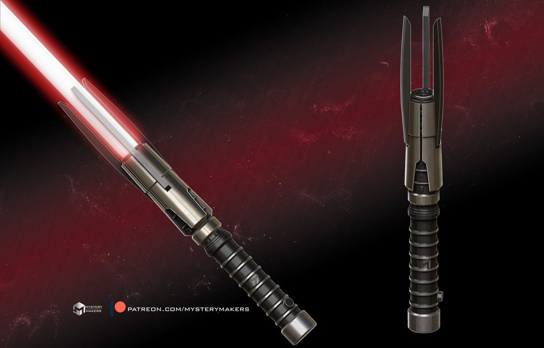 Starkiller Spiked Lightsaber (stl File - Digital Download Only) - Etsy