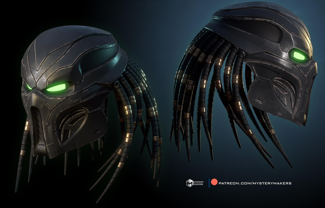 Predator Spawn Helmet (stl Files - Digital Download Only) - Etsy