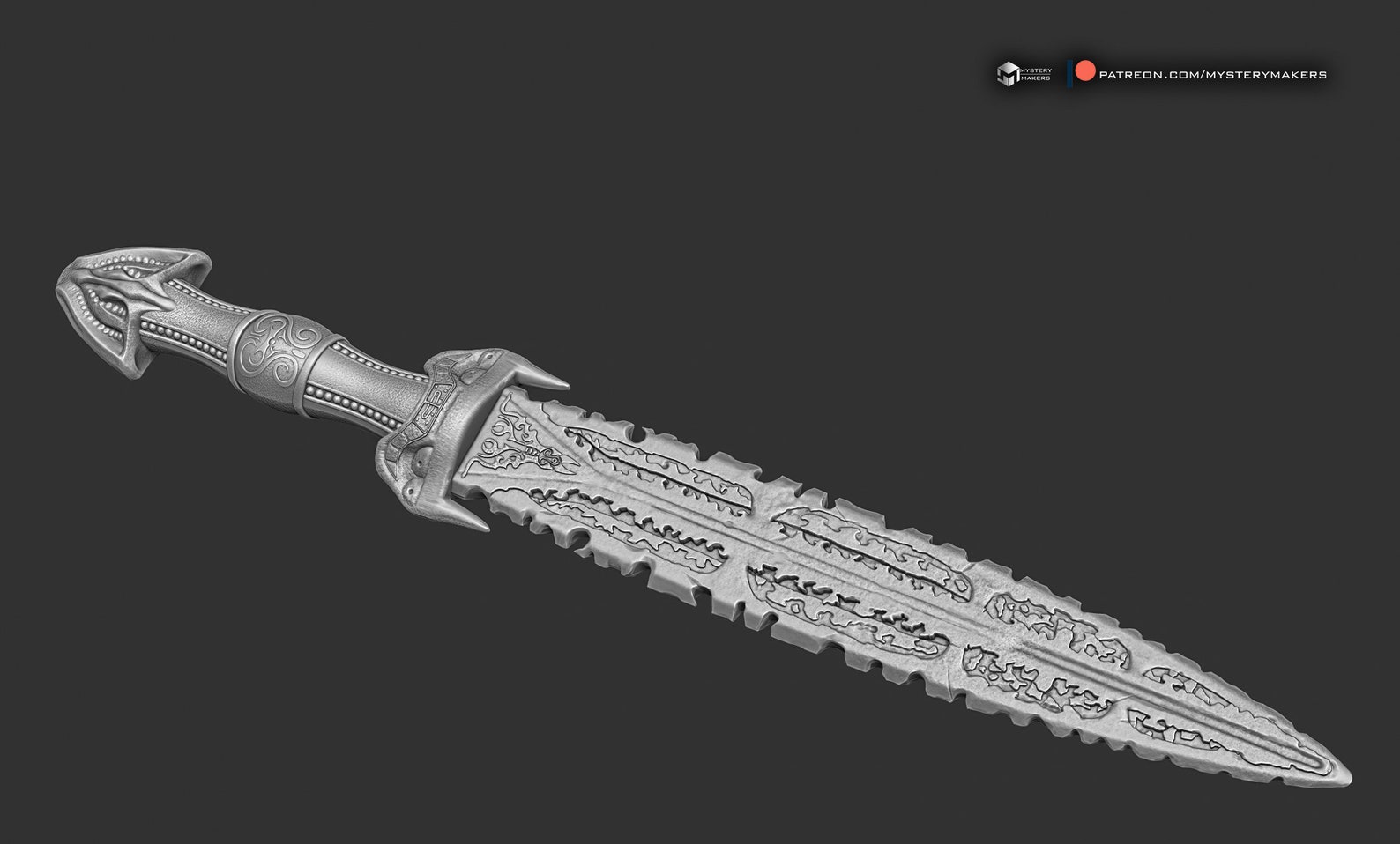 3d printable dagger inspired by Irgun's knife or | Etsy