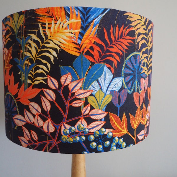 Orange Lamp Shade - Etsy UK