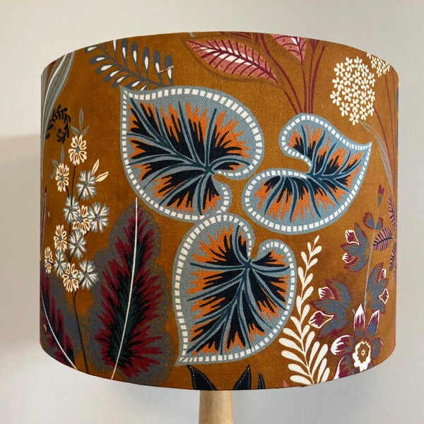 Orange Lamp Shade - Etsy UK