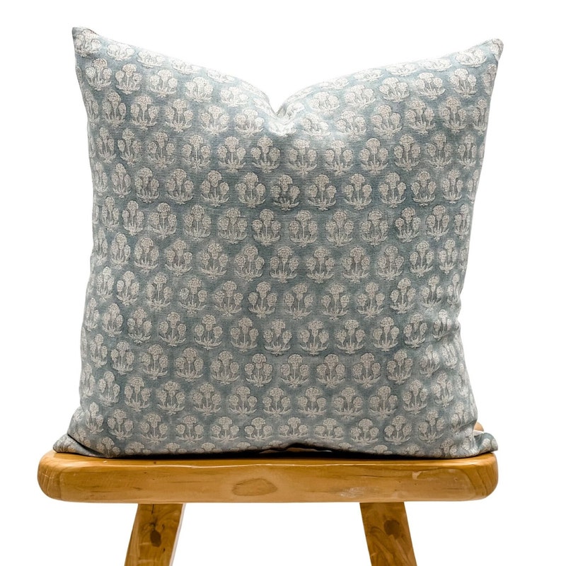Slate Blue Pillows - Etsy