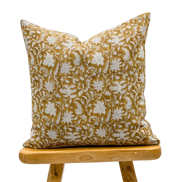 Mustard Pillow - Etsy