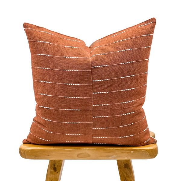 Rust Pillow - Etsy