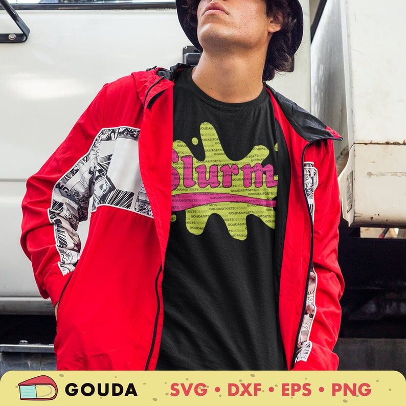 Slurm Logos Svg Eps Dxf Png - Futurama Craft Files - Set of Three - Etsy