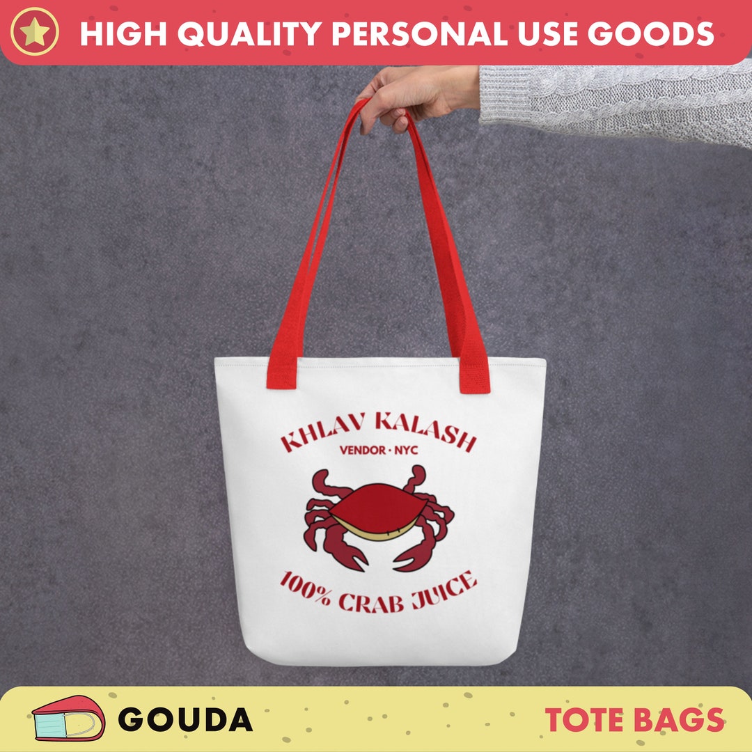 The Simpsons Inspired Crab Juice Tote Bag - Khlav Kalash Official ...