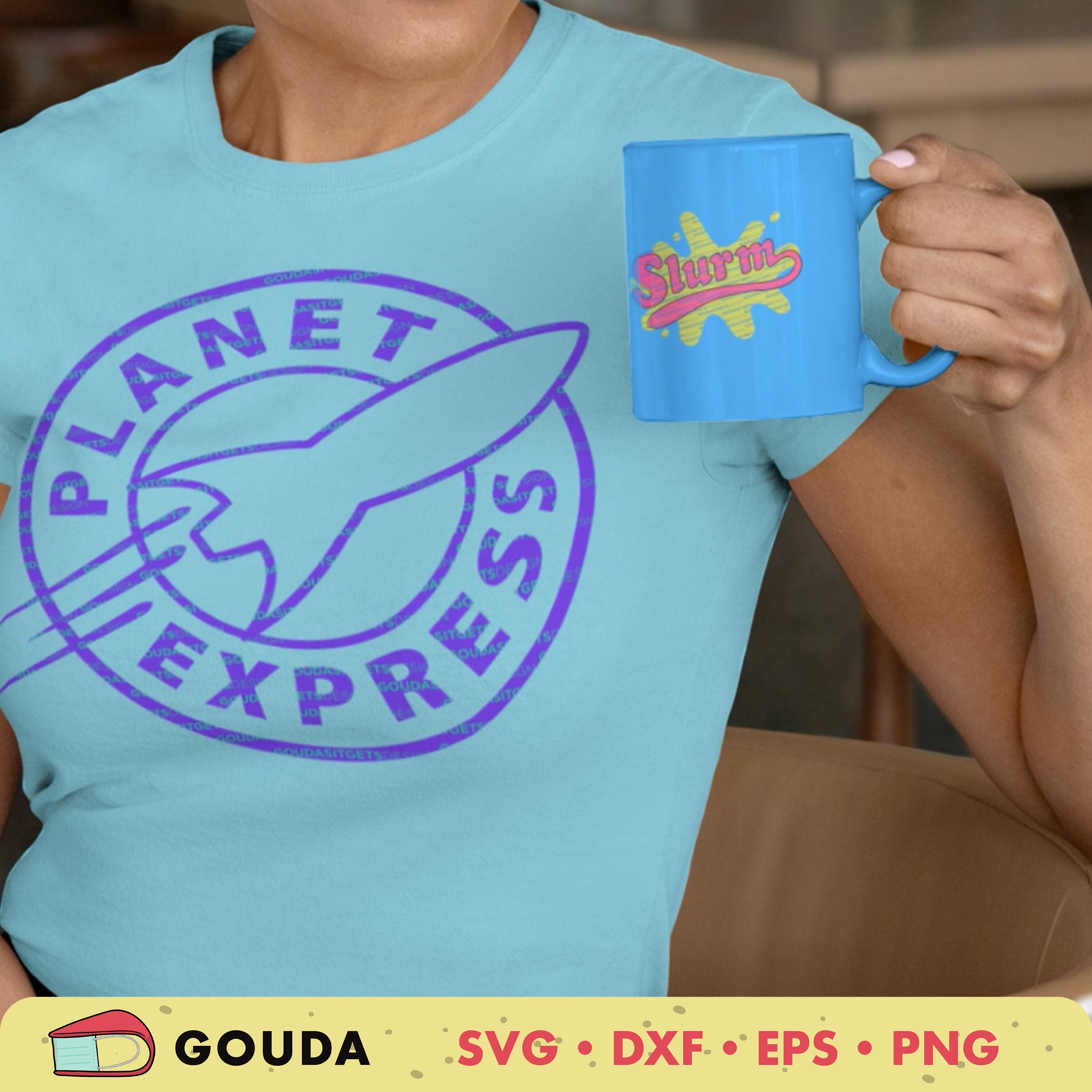 Slurm Logos Svg Eps Dxf Png Futurama Craft Files Set of Three - Etsy