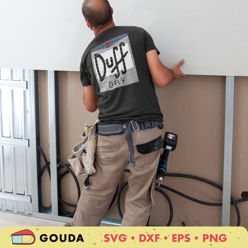 Duff Beer Logo Bundle Svg Eps Png Dxf the Simpsons | Etsy