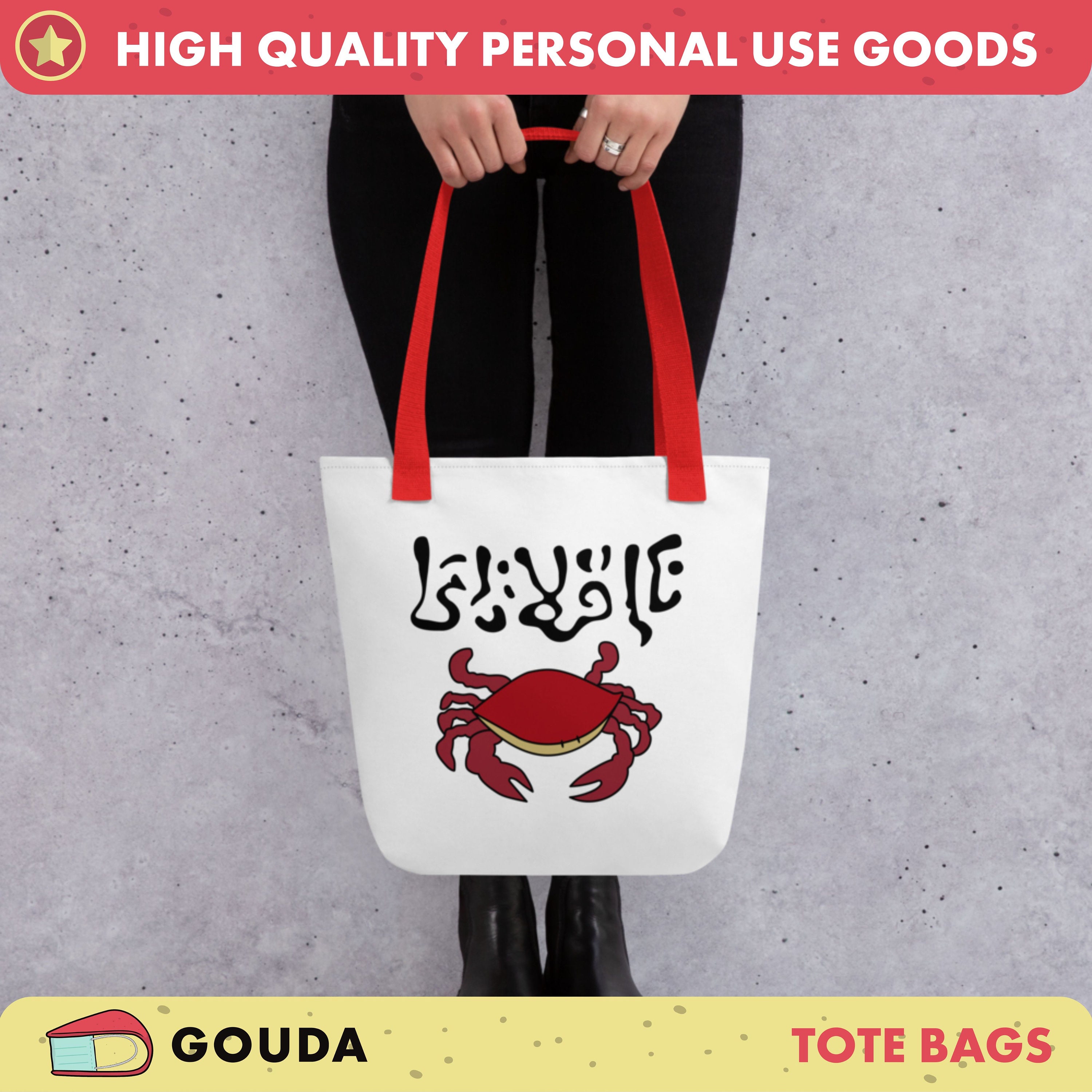 The Simpsons Inspired Crab Juice Tote Bag - Khlav Kalash Official ...