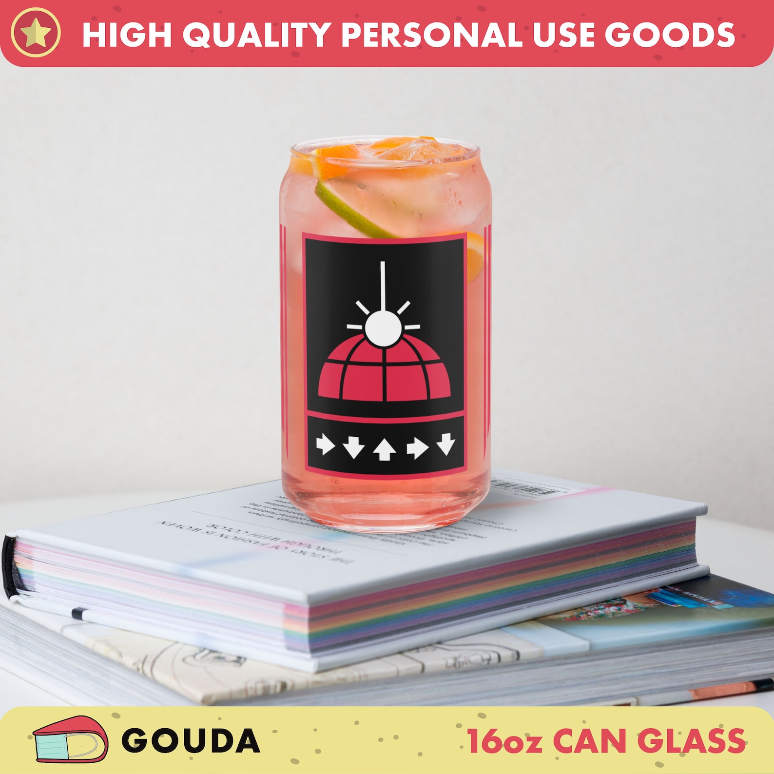 Helldivers Stratagem Can Shaped Glass Orbital Laser Printed Cup ...