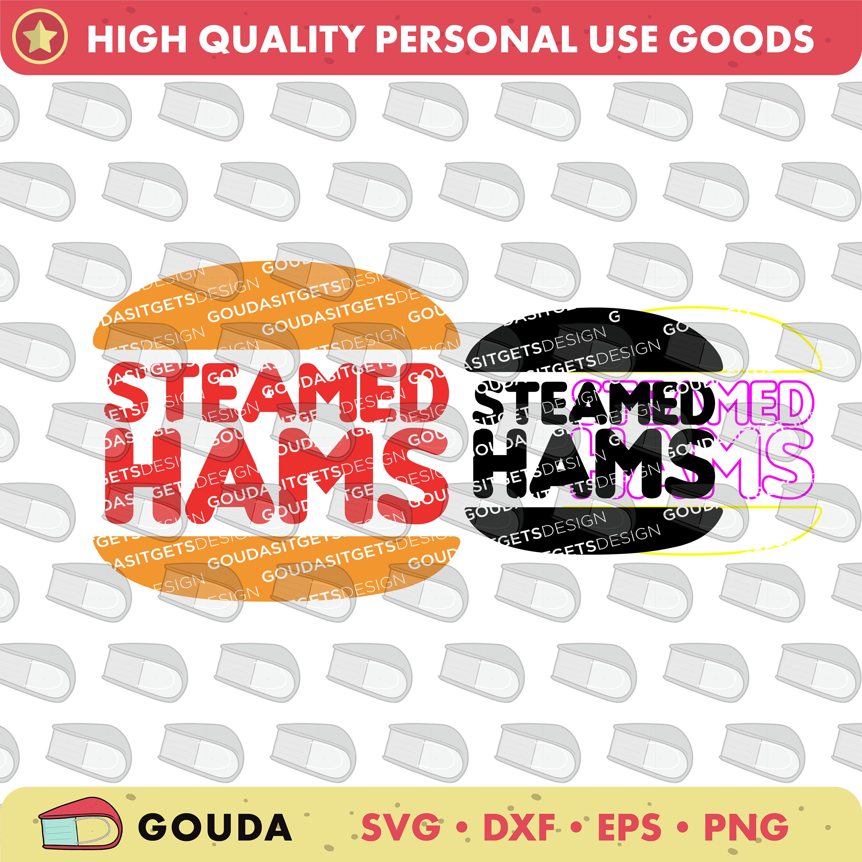Steamed Hams Icon Svg Eps Dxf Png Includes Full Color - Etsy