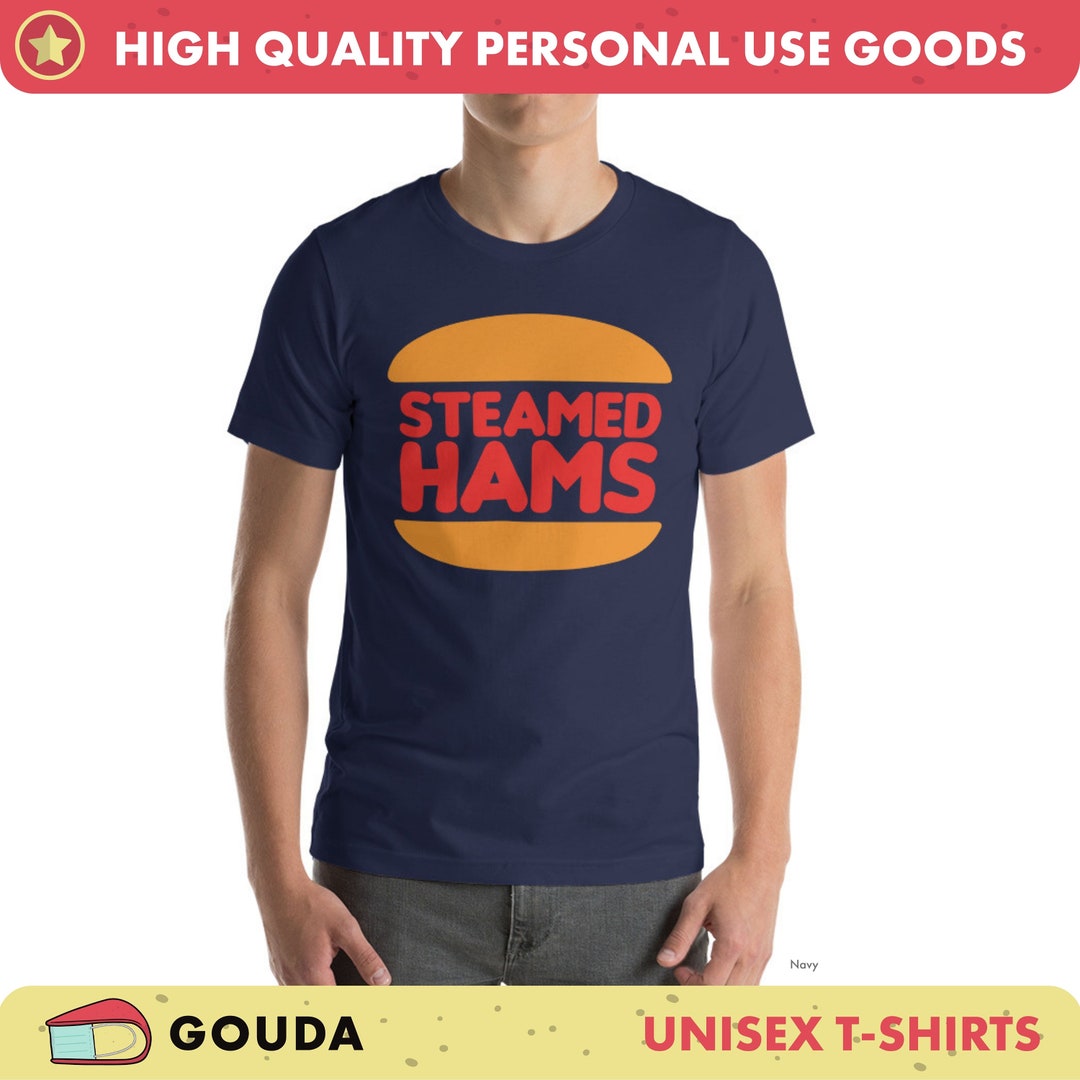 Steamed Hams Unisex T-shirt - the Simpsons Apparel - Pre-shrunk Fabric ...