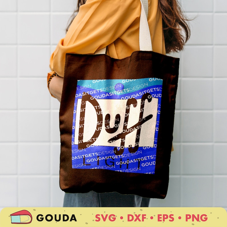 Duff Beer Logo Bundle Svg Eps Png Dxf the Simpsons | Etsy