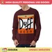 Duff Beer Unisex Sweatshirt the Simpsons Apparel Cute Pre-shrunk Fabric ...