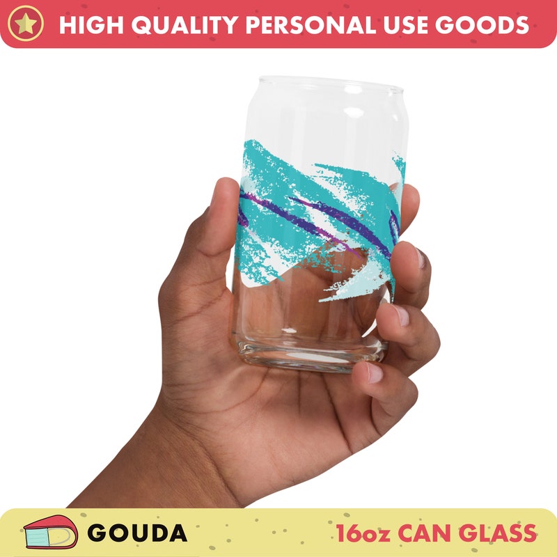 Retro Drinking Glass - Etsy