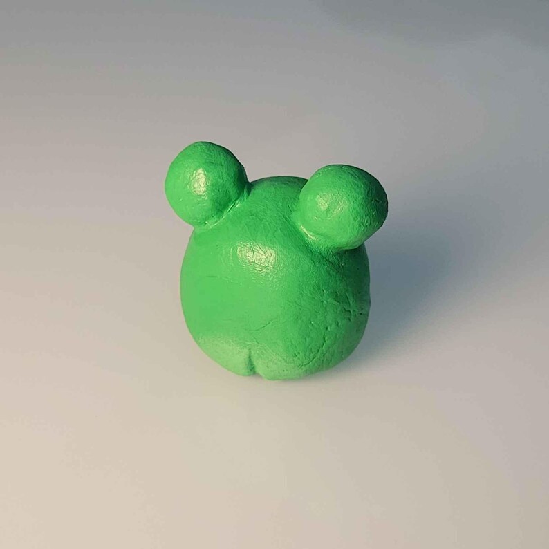 Tiny Clay Frog Sculpture - Etsy