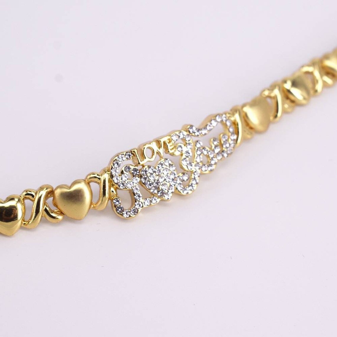 HUGS & KISSES Xo Bracelets 18k Layered Real Gold Filled I Love - Etsy HUGS & KISSES Xo Bracelets 18k Layered Real Gold Filled I Love - Etsy