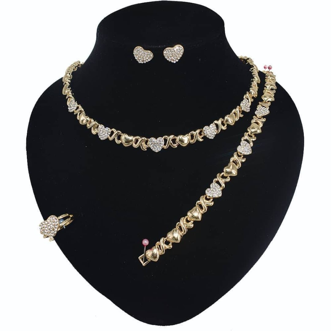 HUGS &KISSES Xo Set 18k Layered Real Gold Filled 35 - Etsy HUGS &KISSES Xo Set 18k Layered Real Gold Filled 35 - Etsy