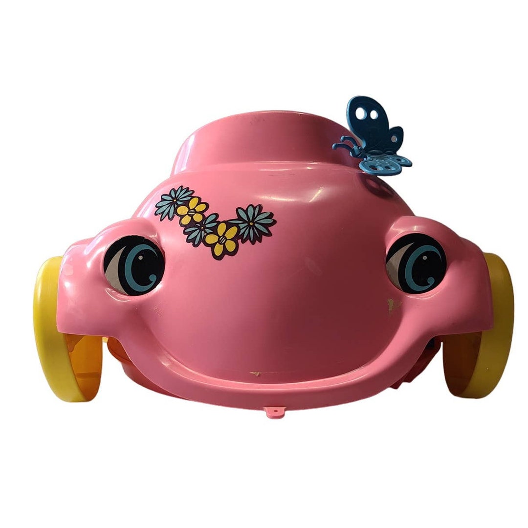 1969 Mattel Baby Go Bye Bye Car Buggy Works Flower Child Retro - Etsy