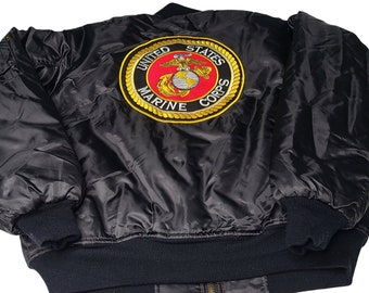 Usmc Bomber Jacket - Etsy