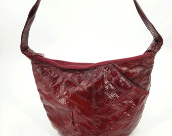 Red Eel Skin Purse - Etsy