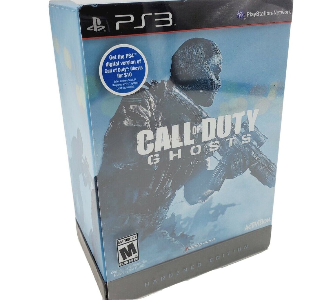 New Call of Duty Ghosts Hardened Edition FPS Action PS3 With Paracord ...