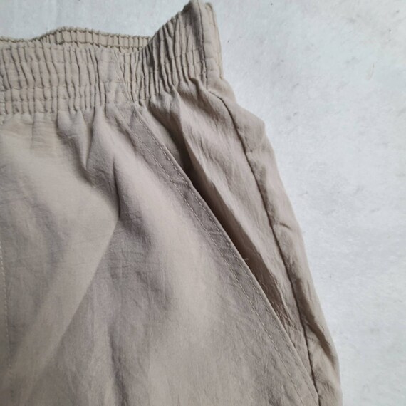 Vintage Nikky Cream Beige Tapered Leg Carrot Pants El… - Gem