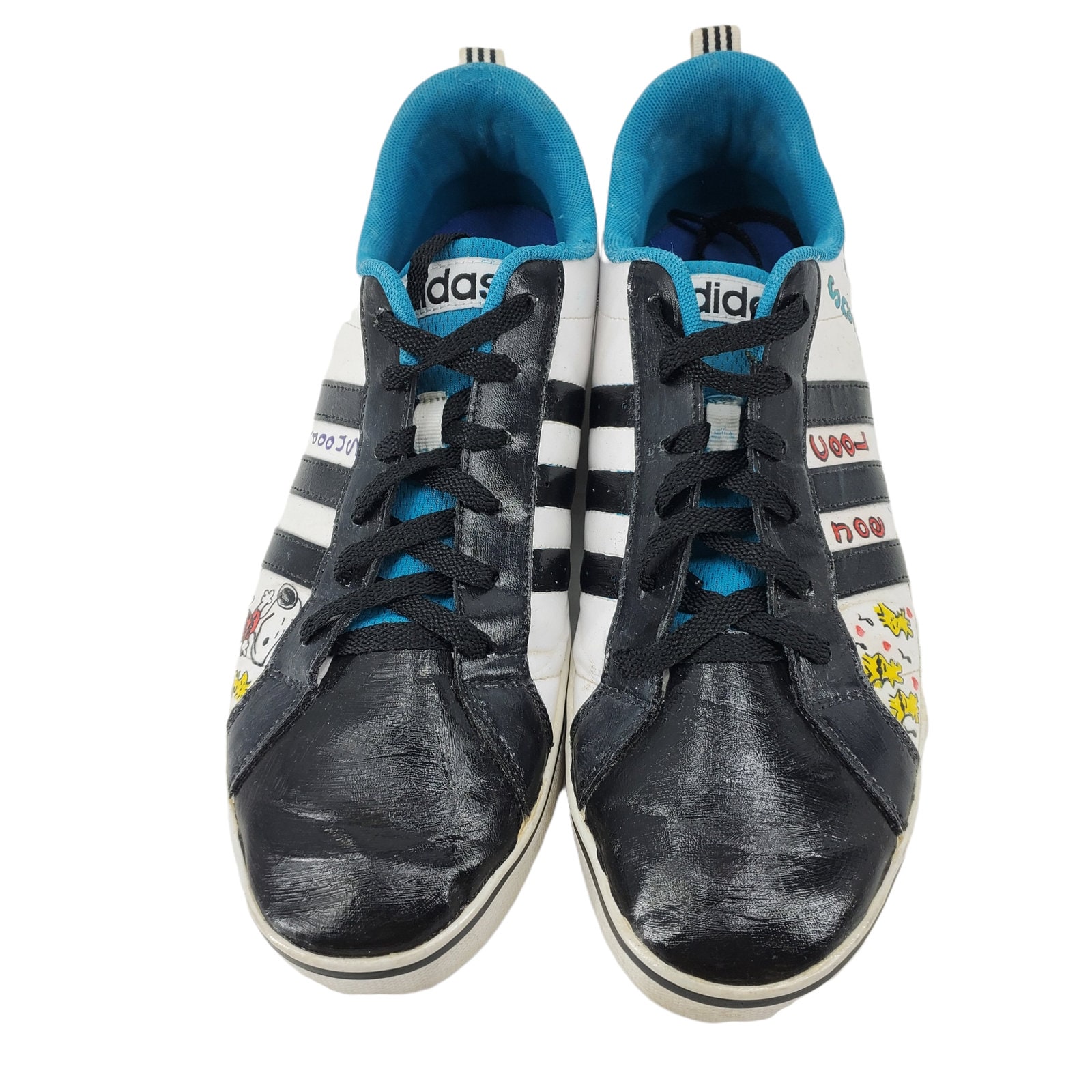 Adidas Nizza Snoopy Woodstock Custom Handpainted Sneakers Shoes Men's ...