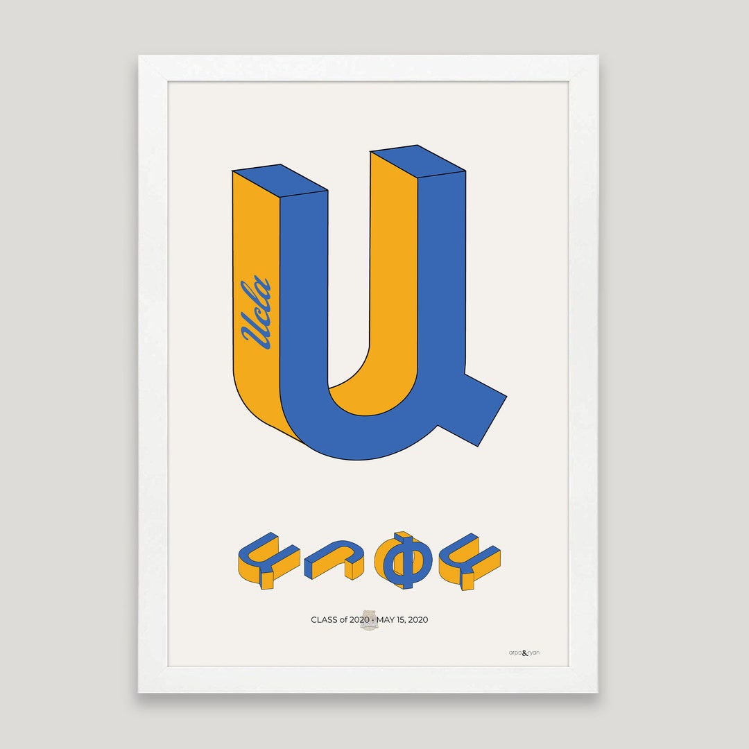UCLA Personalized Graduation Gift - Etsy