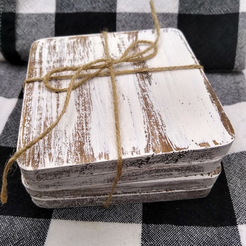 Wooden Drink Coasters - Etsy