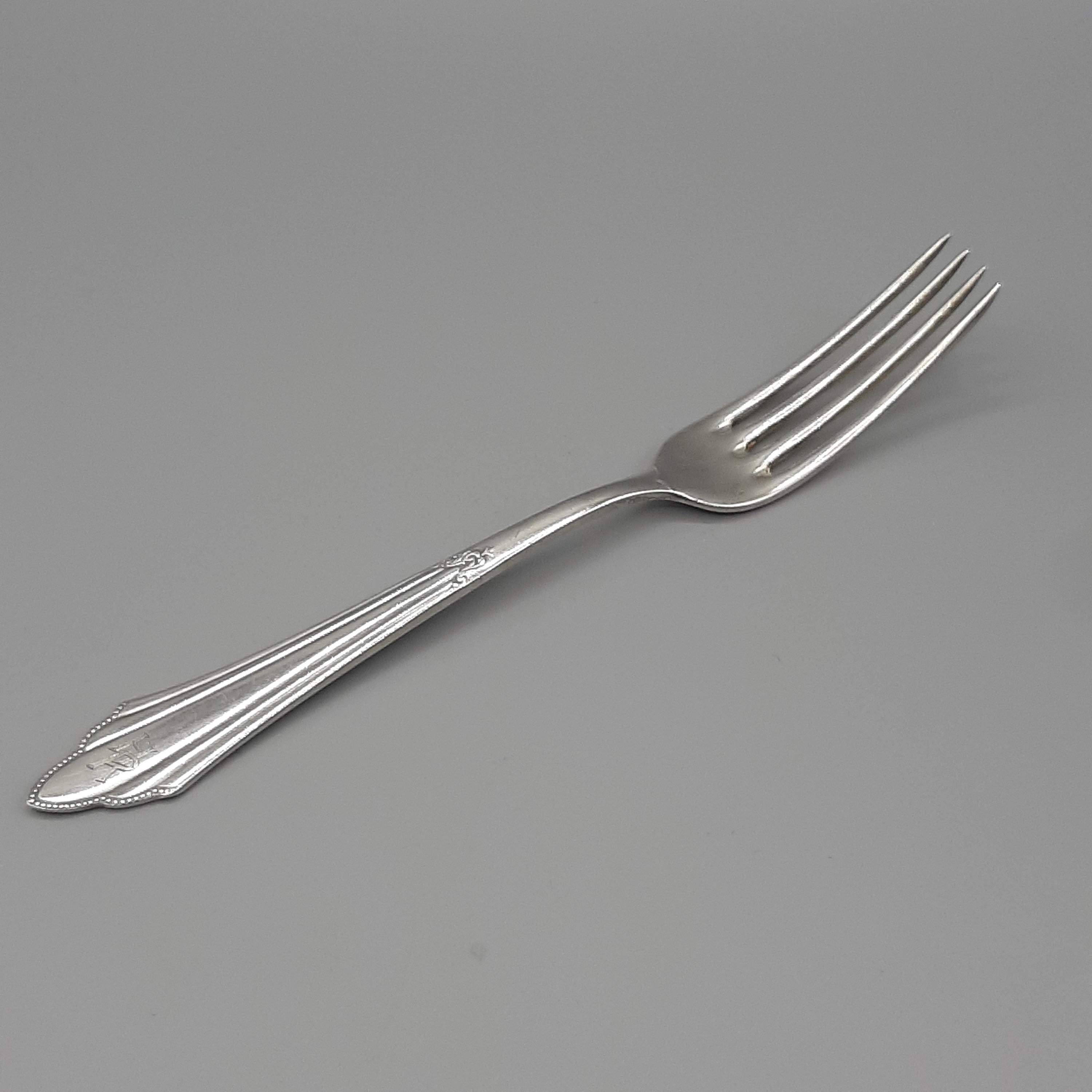 WMF Table Fork Model Fächer 900 With 90 Silver Plated Around 1925 to ...
