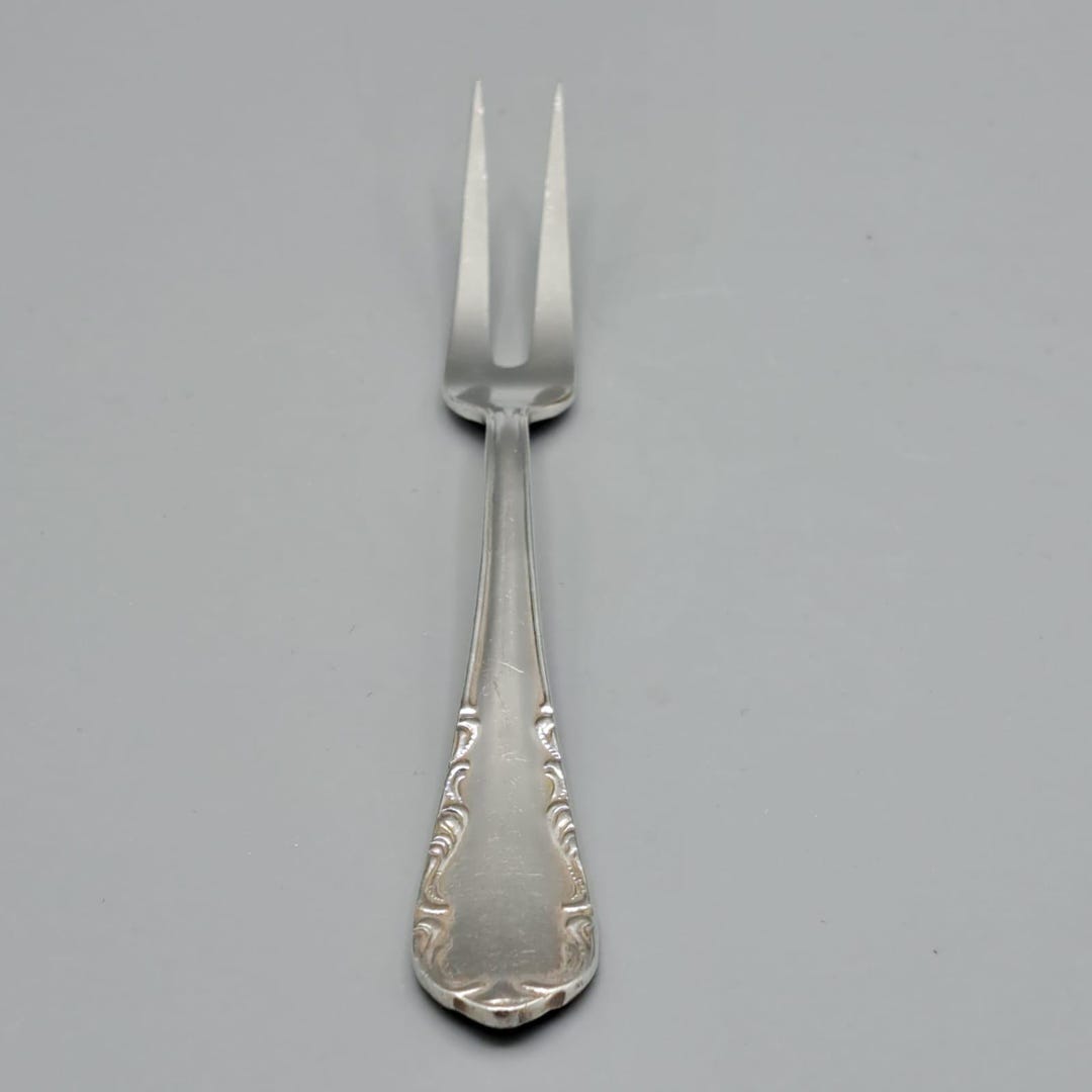 Vintage Serving Fork Olive Fork Becker 90 Silver Plated From the 60s in ...