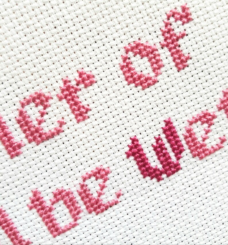 Cross Stitch Pattern Pdf, Positive, Uplifting Quotations, Julian of ...