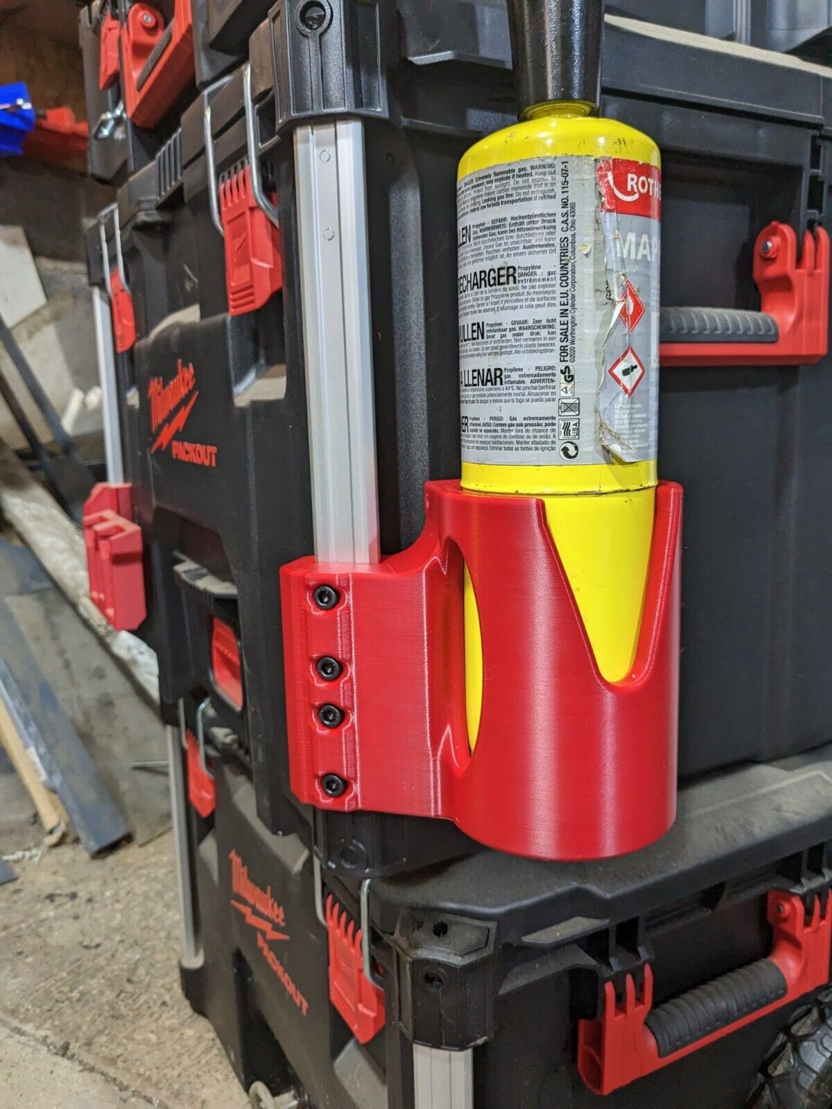 Milwaukee PACKOUT Integrated Battery Storage M12, M18 External/internal ...