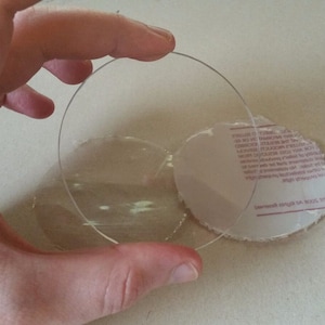 Gas Mask Lenses, S10, FM12, GP5, MC1, PMG, AIFSOFT Safe, Clear or DIY ...