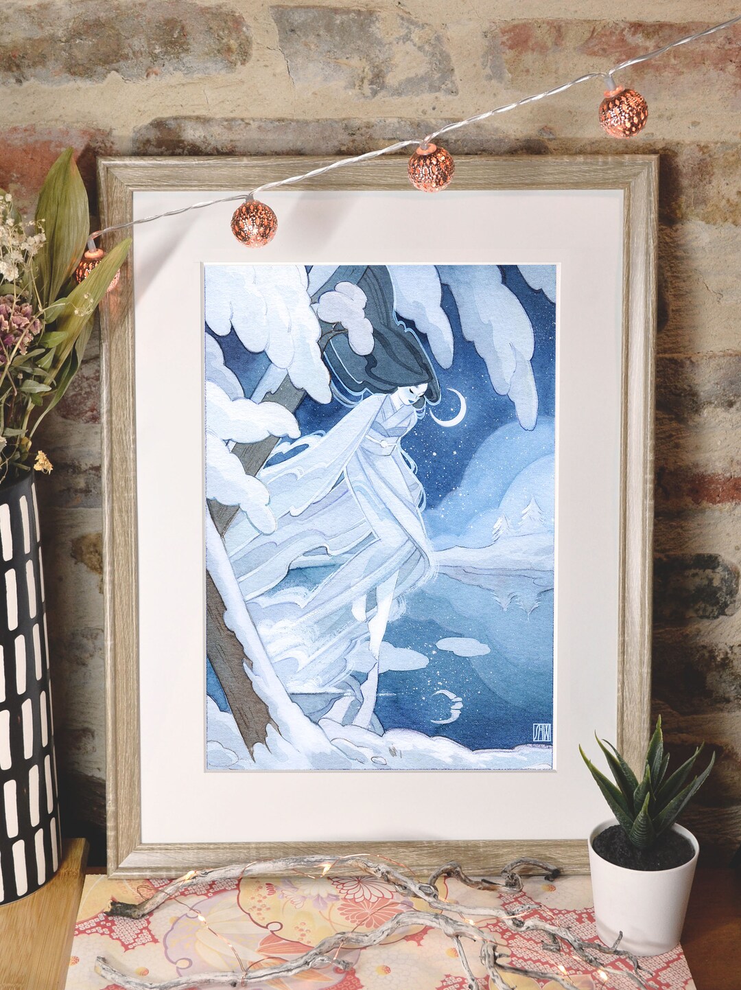 Yokai Yuki Onna the Snow Lady - Etsy