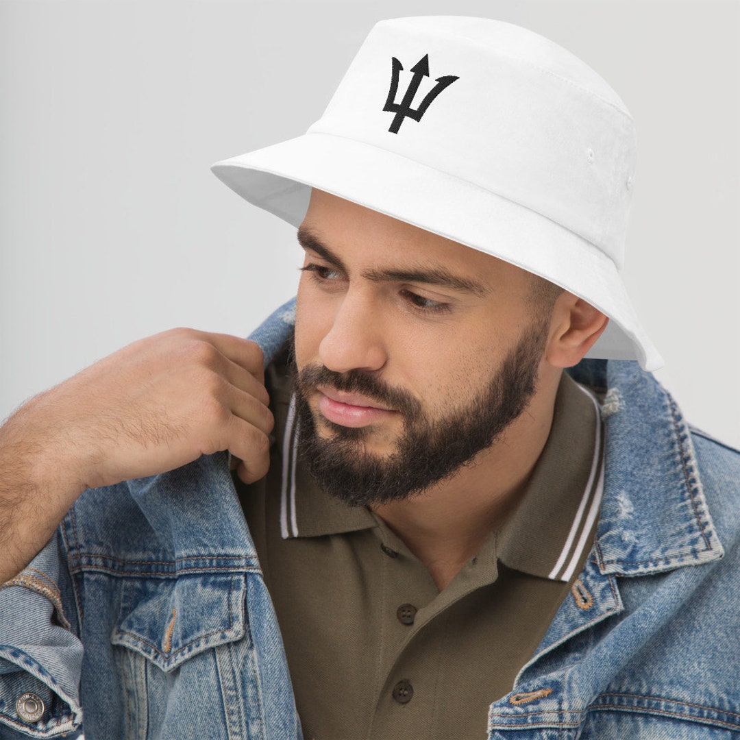 Barbados Bucket Hat, Barbados Trident, Barbados Kleidung, Barbados ...