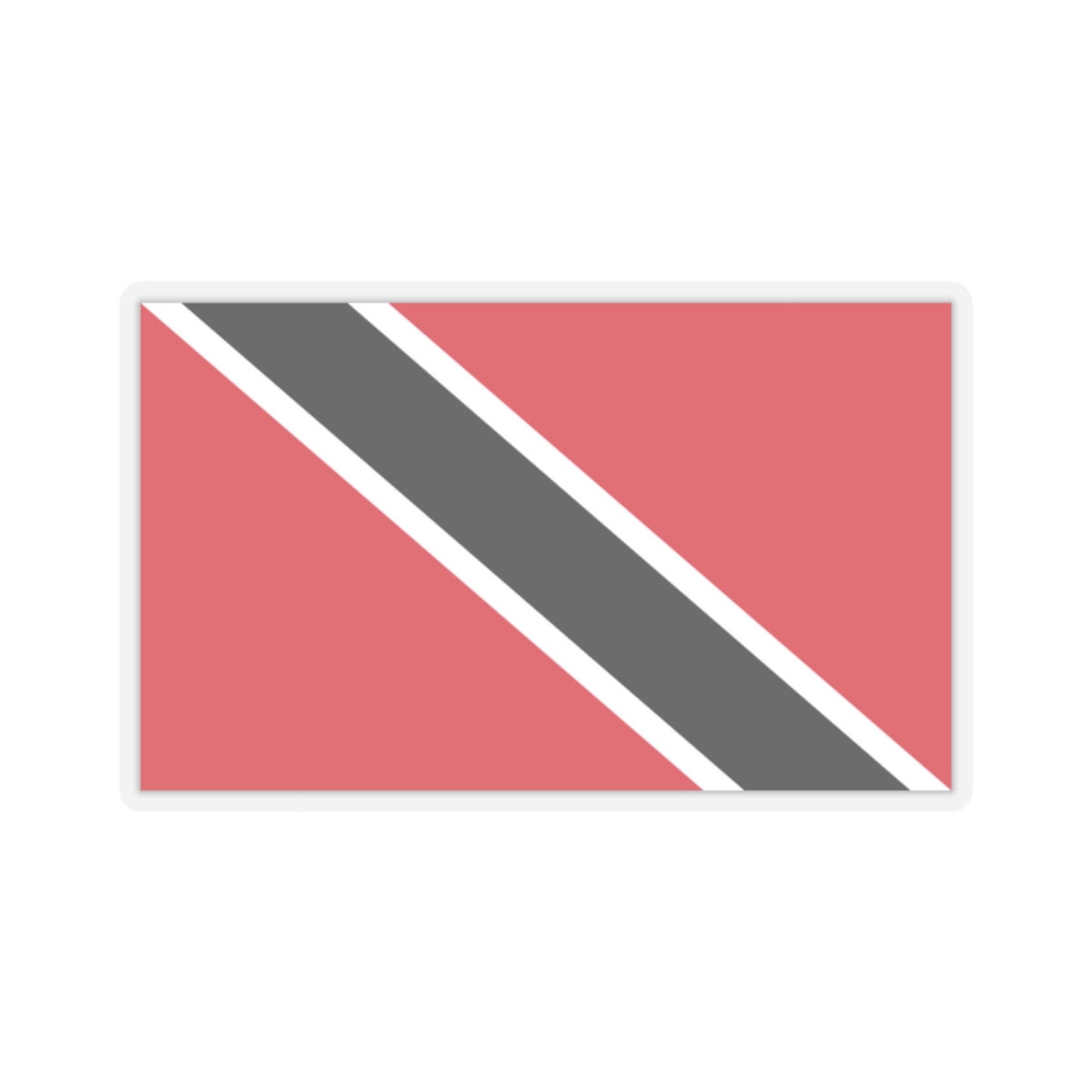 Trinidad Flag Sticker, Trini, Trinidad Carnival - Etsy