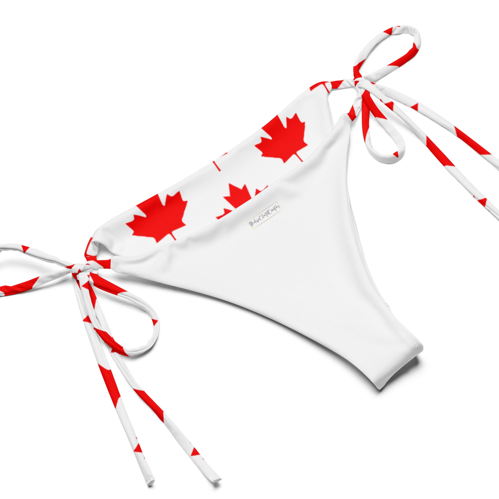 Canada Maple Leaf Bikini Red Bikini White Bikini Canada Day Canadian Girl Etsy