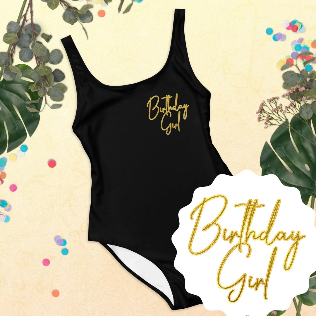 Personalized Birthday One Piece, Birthday Swimsuit, Birthday Gift for ...