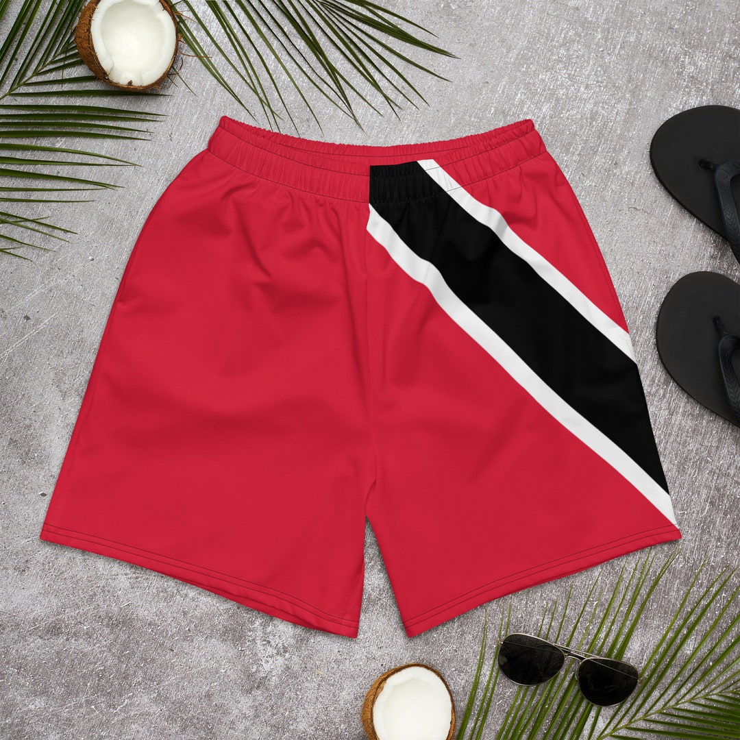Trinidad Flag Swim Trunks, Trinidad and Tobago, Trini Swimsuit, Jouvert ...