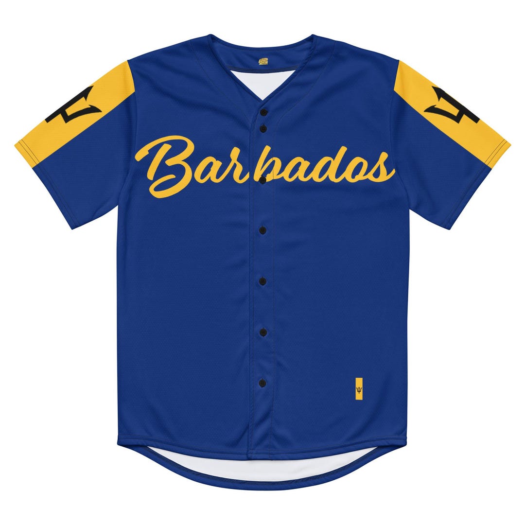Barbados Jersey, Personalized Jersey, Baseball Jersey, Barbados ...
