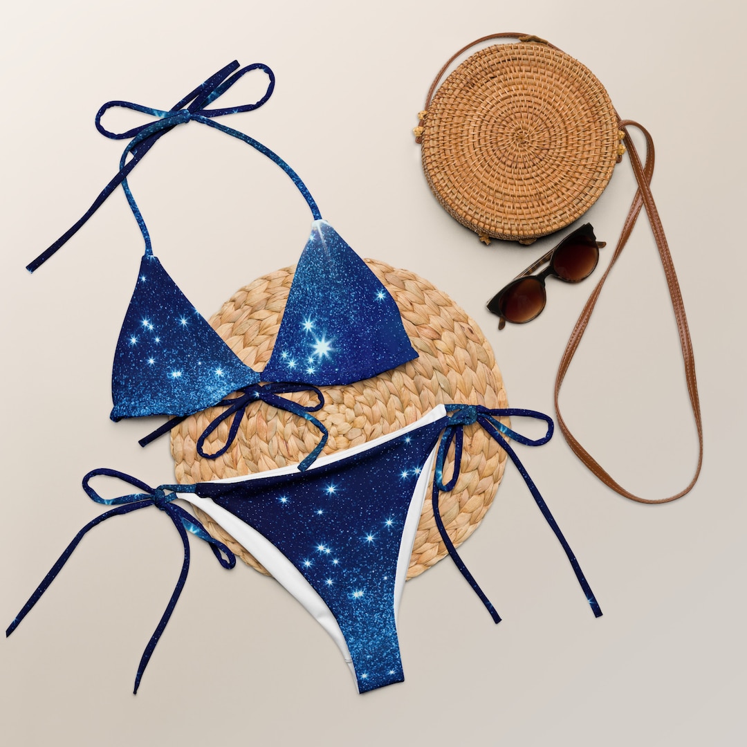 Starry Night Bikini, Starry Sky, Bikini Set - Etsy