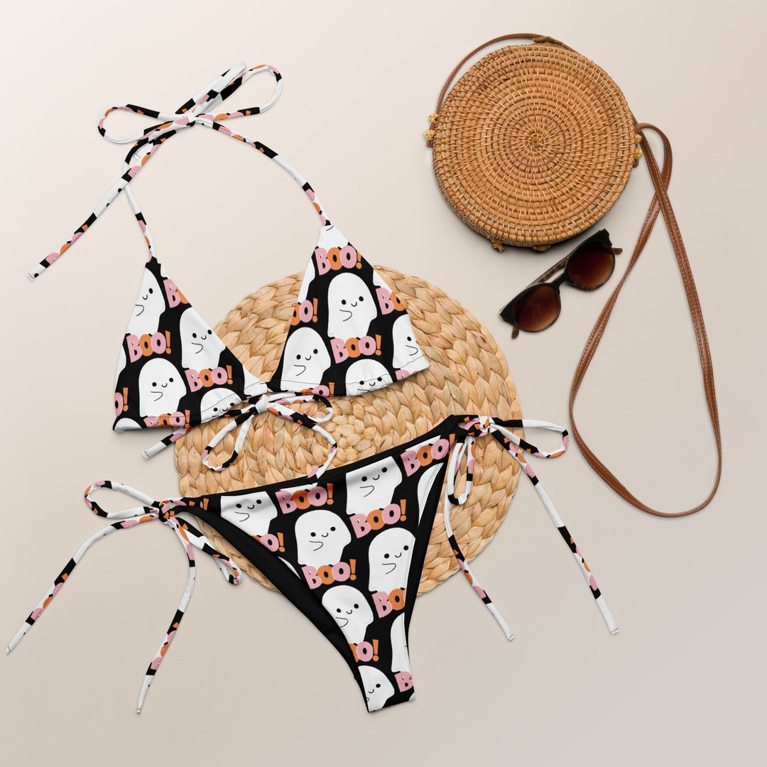 Ghost Bikini, Halloween Swimsuit, Halloween Costume, This is Halloween ...