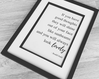 Roald Dahl the BFG Stamps Framed - Etsy UK