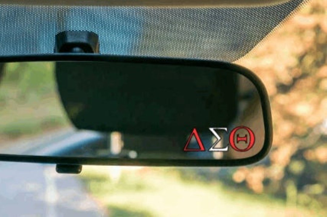 Delta Diva Car Mirror Decal - Etsy