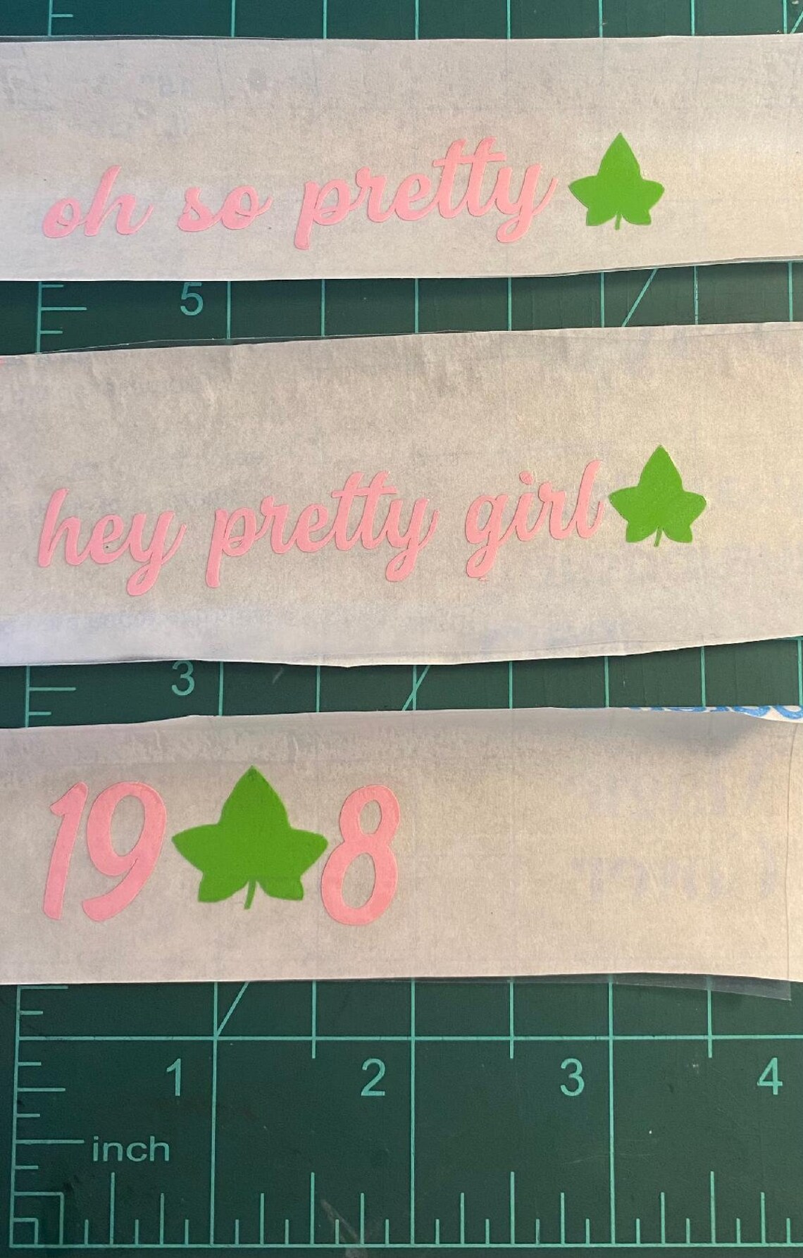 AKA Car Mirror Decals | Etsy