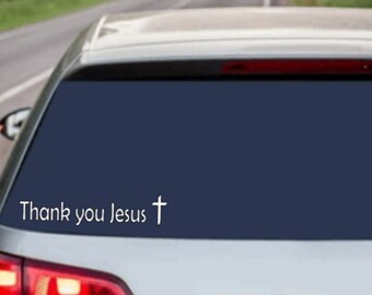 Thank You Jesus Sign - Etsy